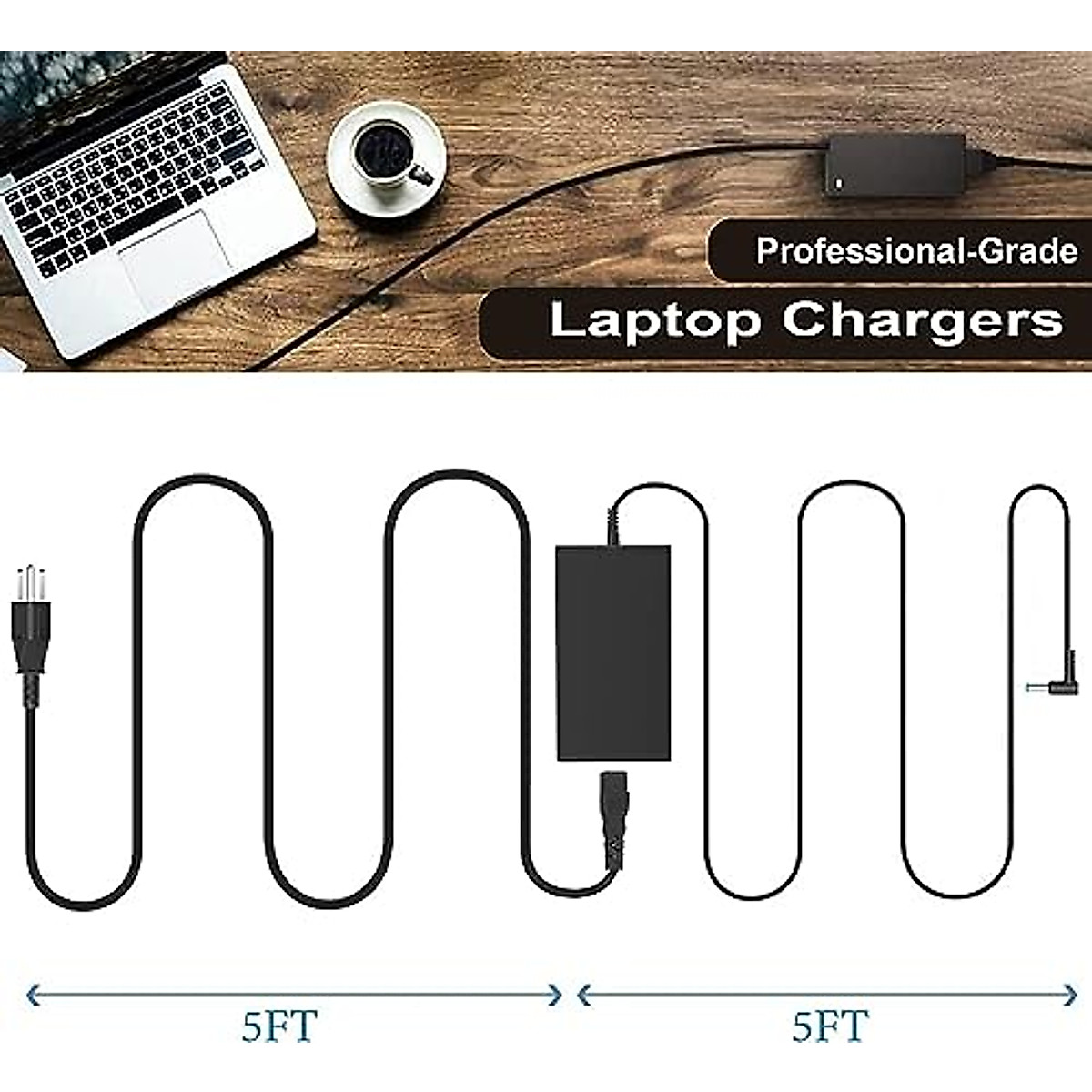 200W AC Adapter Laptop Charger Compatible with HP OMEN Pavilion Gaming 15 17 Envy 15 2020 TPN-DA10 L00818-850 TPN-LA21 L73385-001 ADP-200HB B OMEN 15 15t 17 17t Power Supply Cord