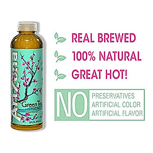 AriZona Green Tea with Ginseng and Honey, 20 Fl Oz (Pack of 24)