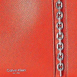 Calvin Klein Adeline Triple Compartment Tote, Spicy Orange
