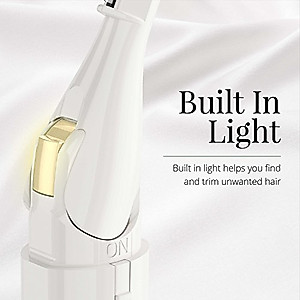 Remington - Smooth and Silky Facial Beauty Kit with Deluxe Tweezers