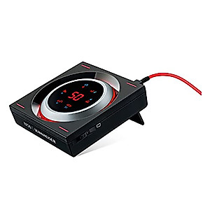 EPOS | Sennheiser GSX 1000 Gaming Audio Amplifier / External Sound Card, with 7.1 Surround Sound, Side Tone, Gaming DAC and EQ, Headphone amp Compatible with Windows, Mac, Laptops and Desktops.
