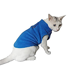 Cute Dog Clothes for Boys Winter Sweater and Autumn Fleece Keep Warm Vest Pet Clothes Dog T Shirts with Sleeves