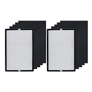 PUREBURG 2-Pack Replacement Set Compatible with GermGuardian AC5600WDLX/AC5600W, FLT5600,FLT56CB4,Filter N