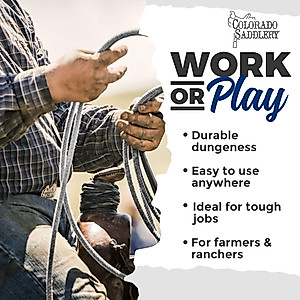 The Colorado Saddlery Silver Dot Ranch Rope