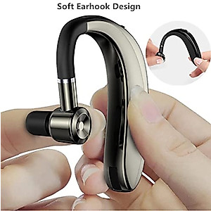KUYYFDS Wireless Earphones Hands-Free Business Sports Ear Hook Headset Earbuds for Driving in-Ear Headphones