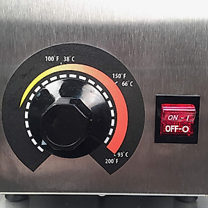 Paragon Pro-Deluxe 2029E Ladle/Pump Dual Warmer Operator-Facing for Professional Concessionaires Requiring Commercial Quality & Construction. Accommodates #10 Can, Stainless Steel