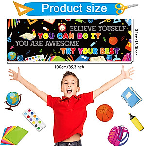 24 Pcs Privacy Boards for Student Desks Chalkboard Classroom Desk Divider Table Desk Privacy Panel Privacy Folders Screen Partition for School Teacher Student Study Test Shield Home Class (Chalkboard)