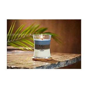 Woodwick Uncharted Waters Medium Hourglass Trilogy Candle