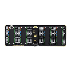 Waveshare 4xPorts Quad GPIO Expander Supports USB External Power Supply for Raspberry Pi Pico Series Motherboard
