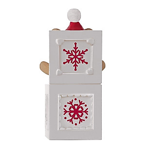 Hallmark Keepsake 2019 Year Dated Baby My First Christmas Jack-in-The-Box Bear Ornament,