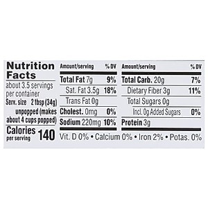 Jiffy Pop Butter-Flavored Popcorn, 4.5 oz (Pack of 2)