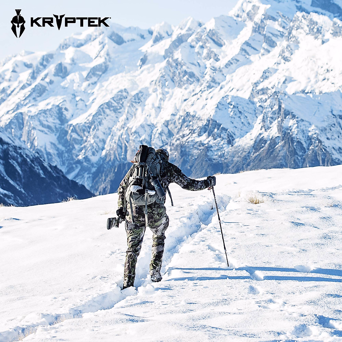 Kryptek Bora Camo Overmitt, Altitude Collection Featuring Windproof, Water Shedding Technology