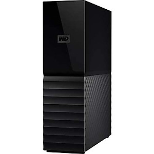 TDSOURCING WESTERN DIGITAL WD My Book 4TB USB 3.0 Desktop Hard Drive with Password Protection and auto Backup Software - USB 3.0 - Black - Retail - 256-bit Encryption Standard