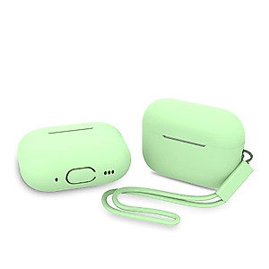 GMYLE Case Compatible with AirPods Pro 2 2nd Generation 2022, Cutouts on Side for Lanyard, Shock-Absorbing Protective Earbuds Cover