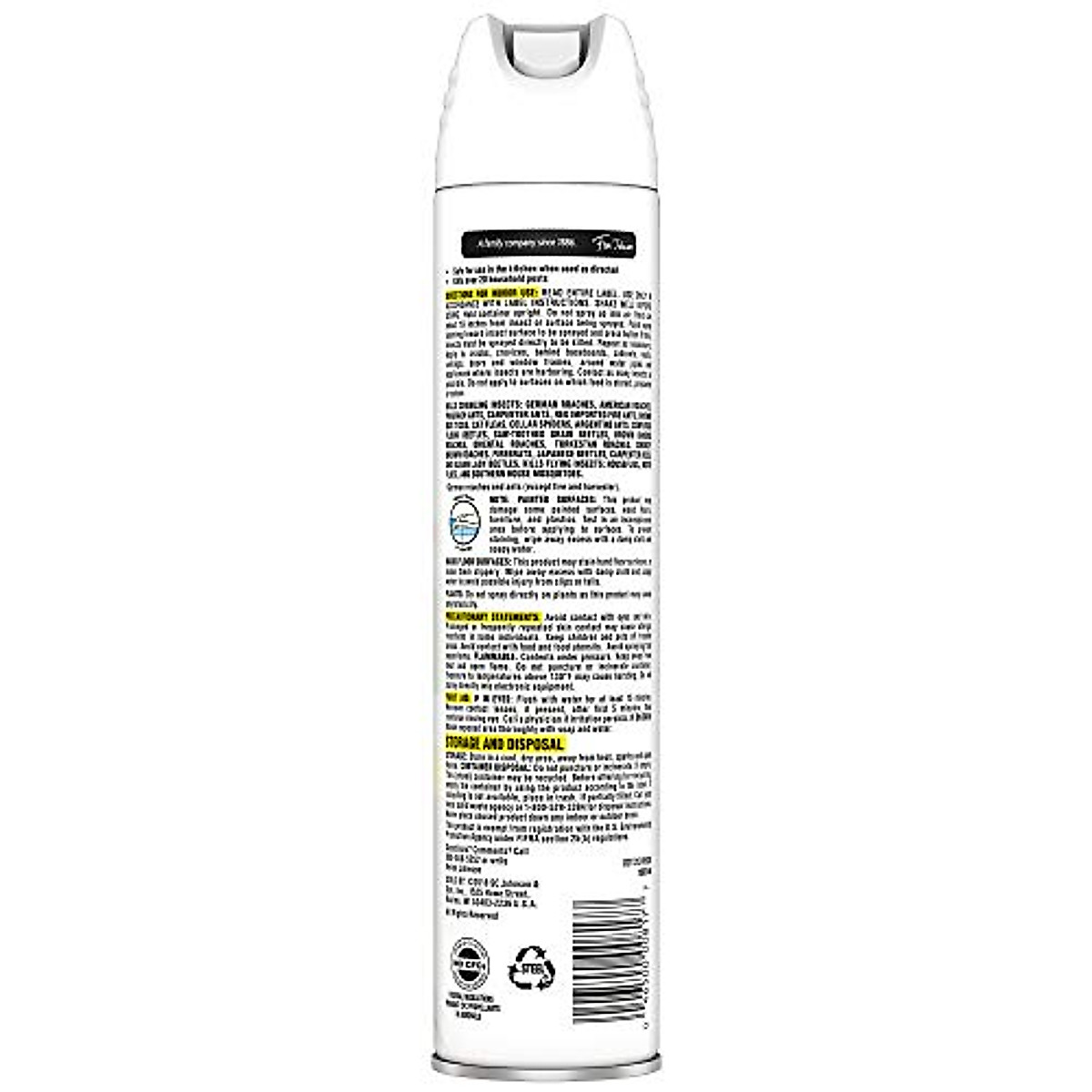 Raid Ant and Roach Killer, Aerosol Spray with Essential Oils 11 Ounce (Pack of 1)