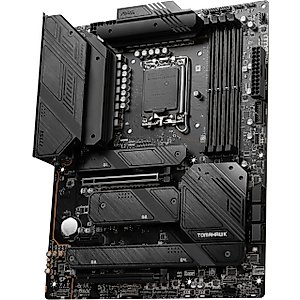 MSI MAG Z790 Tomahawk WiFi Gaming Motherboard (Supports 12th/13th/14th Gen Intel Processors, LGA 1700, DDR5, PCIe 5.0, M.2, 2.5Gbps LAN, USB 3.2 Gen2, HDMI/DP, Wi-Fi 6E, Bluetooth 5.3, ATX)
