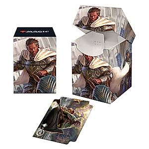 Ultra Pro - The Lord of the Rings: Tales of Middle-earth (100+ Standard Size Card Deck Box - Ft. Aragorn) for Magic: The Gathering - Store & Protect 100+ Collectible Cards, Gaming Cards for MTG & DND