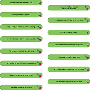 Really Good Stuff Acts of Kindness Double Cup Management System – Encourage Mindfulness, Acts of Kindness Among Students – Includes 30 Unique Write-On/Wipe-Off Sticks with a Customizable Blank Side
