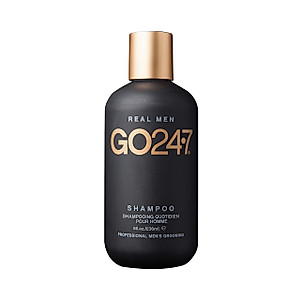 GO247 Shampoo - Men's Daily Shampoo, 8 Fl Oz
