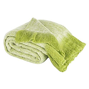 Safavieh Home Lonny Green 50 x 70-inch Blanket Throw, 50"x61"