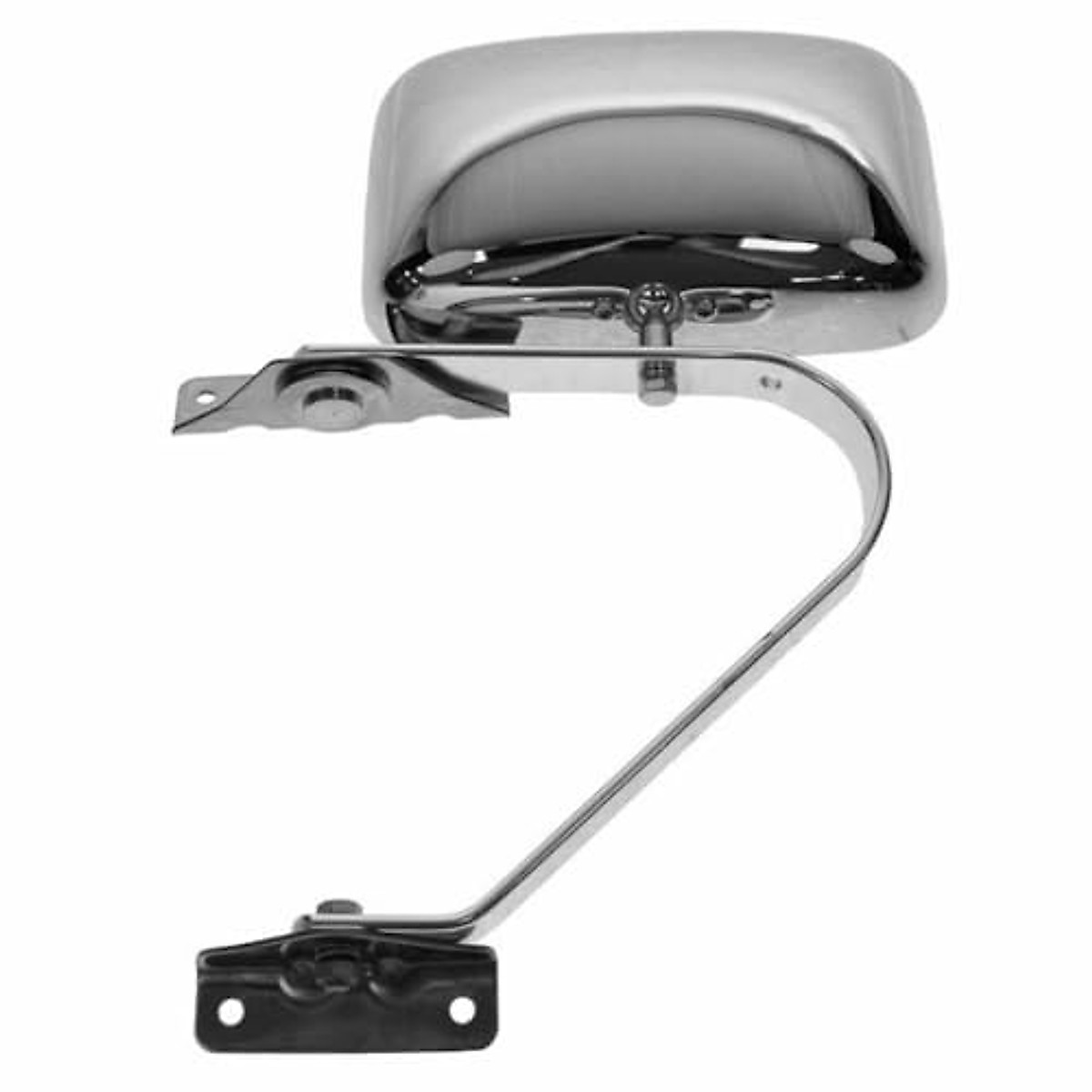 DTYSBFD 2pcs Left & Right Side Chrome Manual Exterior Door Rear View Mirror Swing Lock Plated Plastic Housing Mirror F100 for Ford 2pc 1AMRP01104 MIR04220