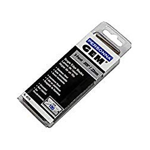 GEM Stainless Steel Single Edge Razor Blade Replacements, Pack of 100, Adult Men