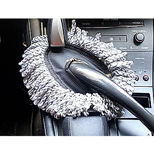 KOTO 2pk Microfiber Car Duster, Brush, Soft Scratch Free Reusable Hand Duster. Great for Cleaning Car Interior and Exterior. Washable Duster for Car and Home