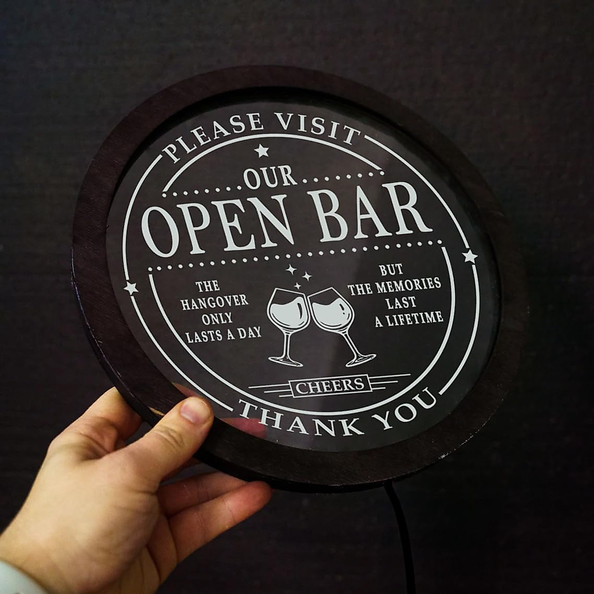 Bar Open Neon Sign, Open Sign For Bar, Neon Open Signs For Bar, Neon Bar Signs, Bar Store Logo Sign, Open Neon Sign, Business Neon Sign