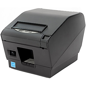 Star Micronics TSP743IIU USB Thermal Receipt Printer with Auto-cutter - Gray