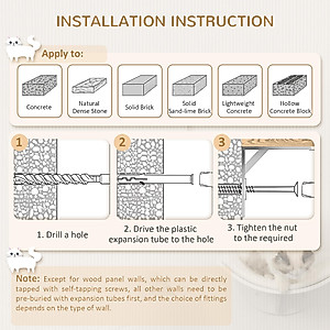 PawHut Wood Wall-Mounted Cat Shelves, Curved Kitten Bed Cat Perch Climber with Fleece Top, 16.25" x 11" x 8.25", White