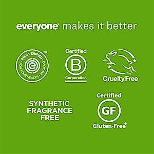 Everyone 3-in-1 Kids Soap, Body Wash, Bubble Bath, Shampoo, 32 Ounce (Pack of 2), Tropical Coconut Twist, Coconut Cleanser with Plant Extracts and Pure Essential Oils