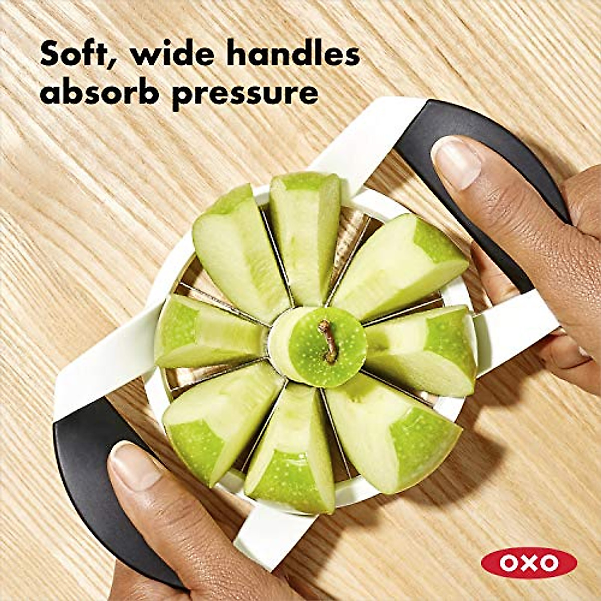 OXO Good Grips Apple Slicer, Corer and Divider,White