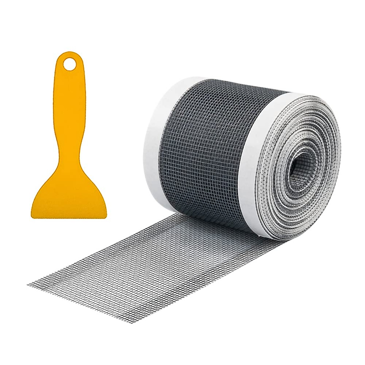 Shower Drain Hair Catcher Disposable Floor Drain Filter Stickers Mesh Window Leak Repair for Bathroom Kitchen Bedroom 5M/10M (5M)