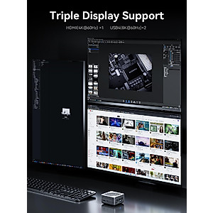 MINISFORUM Mercury EM680 Mini PC AMD Ryzen 7 6800U 32GB LPDDR5 6400MHz 512GB PCIe4.0 SSD AMD Radeon 680M Mini Computer, WiFi 6E/BT5.2,1 x TF Card Slot/2x USB4/1 x HDMI/3X USB3.2