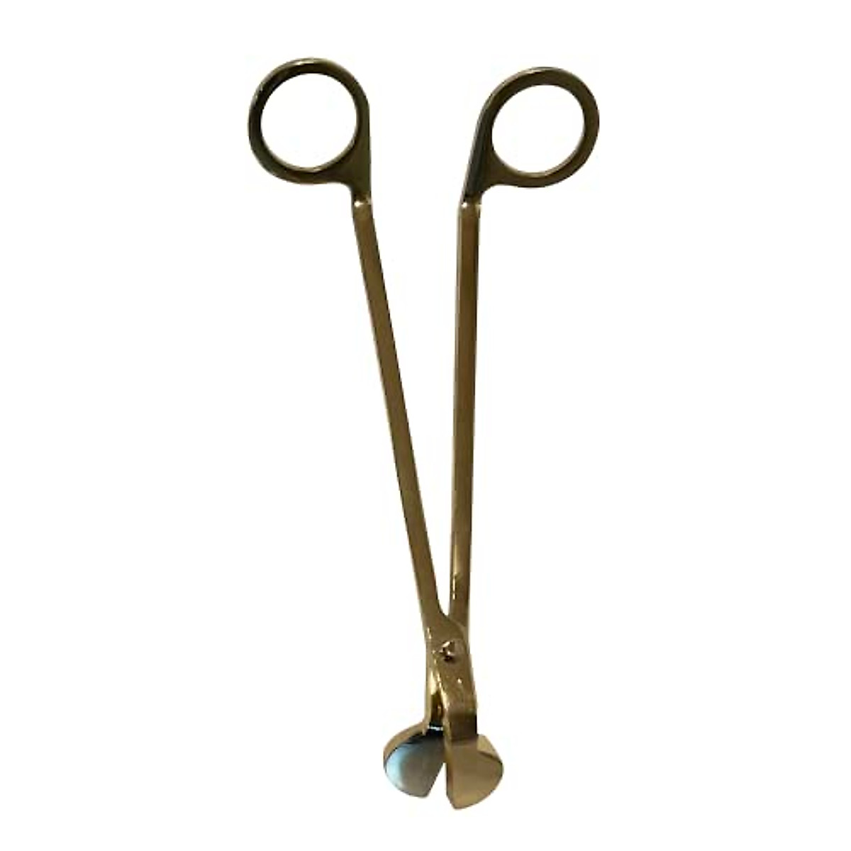 Paddywax Candle Accessories Wick Trimmer, Shiny Brass