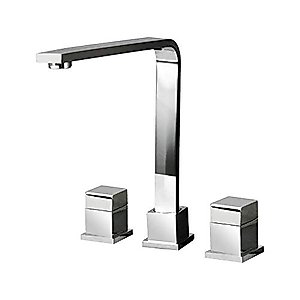 MR Direct 744C Chrome 2-Handle Standard Kitchen Faucet