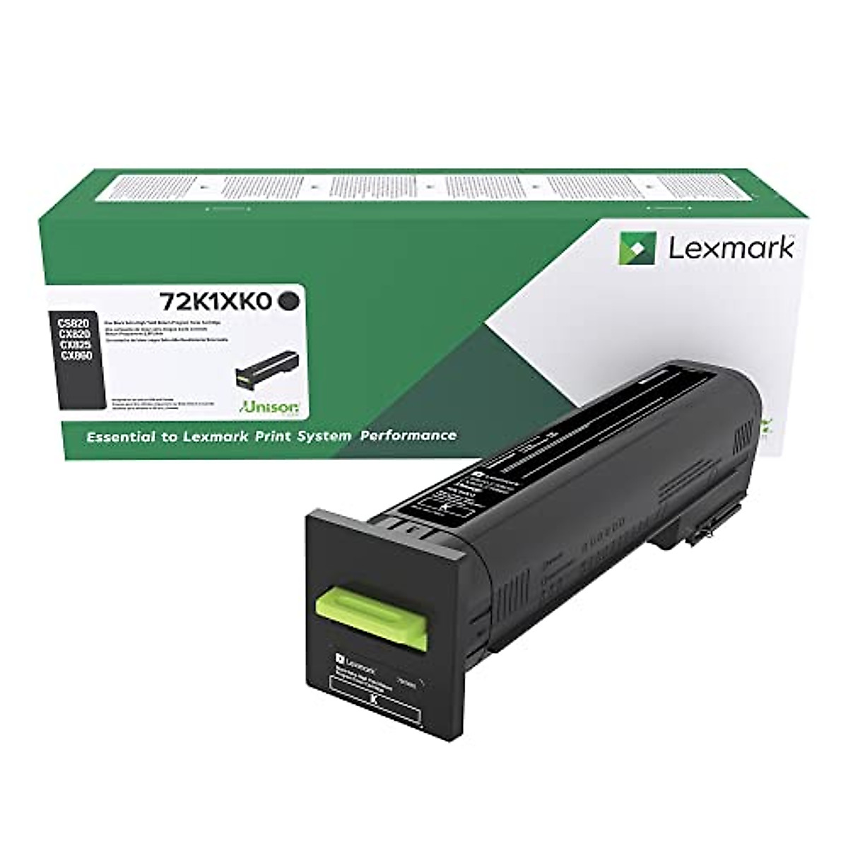 Lexmark 72K1XK0 Unison Toner Cartridge, Black