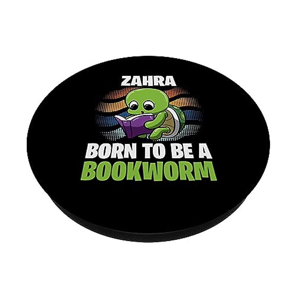 Zahra - Born To Be A Bookworm - Personalized PopSockets Standard PopGrip