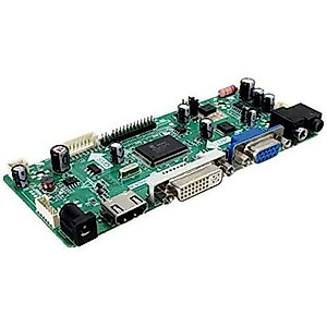 ZYM119 LCD Controller Board 40P 8-bit HD DVI VGA Audio PC Module Kit for B156XW02 15.6 Inch Display Circuit Board