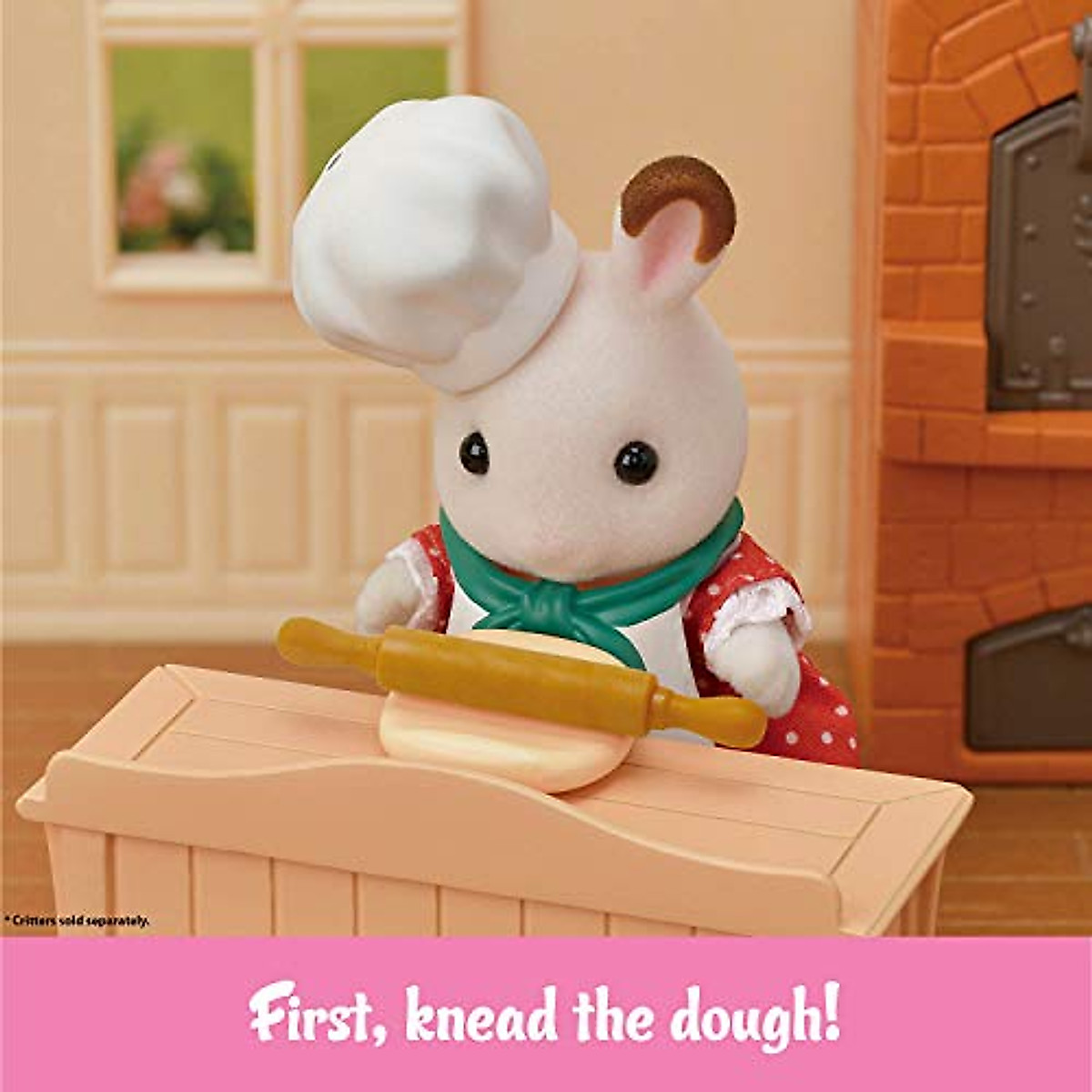 Calico Critters Bakery Shop Starter Set - Bake & Play with 53+ Pieces!