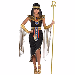 Amscan 847814 Adult Egyptian Queen Cleopatra Costume, Small Size