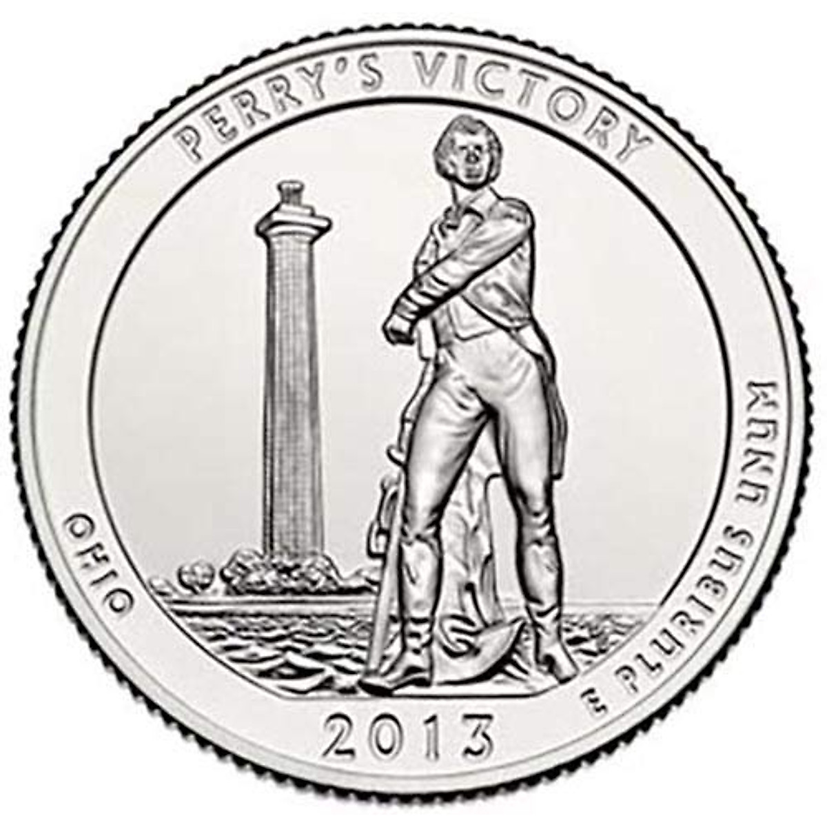 2013 D BU Perry's Victory and International Peace Memorial NP Quarter Choice Uncirculated US Mint