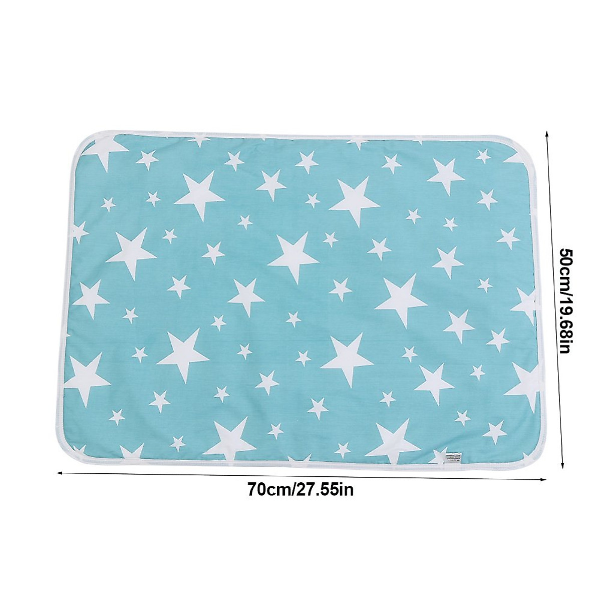 Ultra-Soft Large Washable Baby Changing Pad Mats Baby Cotton Urine Mat Diaper Nappy Bedding Changing Cover Pad Disposable Sanitary Baby Infant Toddler Diaper Liners Covers(Dream Stars)