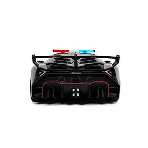 Jada Toys Hyperspec 1:24 Lamborghini Veneno S.W.A.T. Die-cast Car, Toys for Kids and Adults