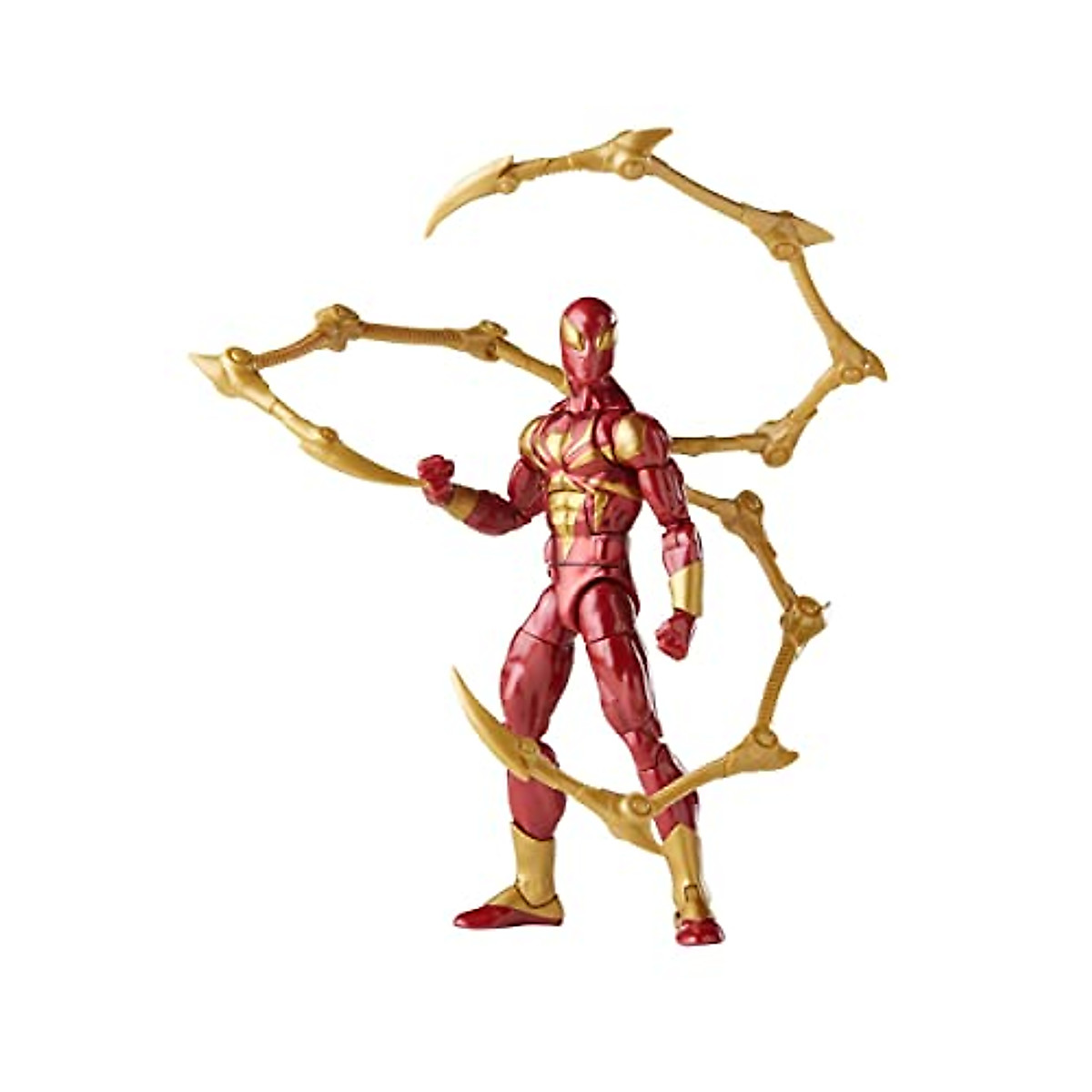 Spider-Man Marvel Legends Series 6-inch Iron Spider Action Figure Toy, Includes 2 Accessories