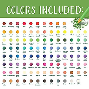 Crayola Adult Colored Pencils (100ct), Coloring Pencils, Easter Basket Gifts, Great for Adult Coloring Books