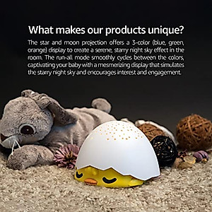 Numa Baby Sleep Soother and Sound Machine with Night Light Projector (Remote Included)