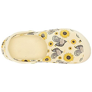 Western Chief Easies Eva Clogs for Women Offers Comfortable Ankle Strap, Synthetic Insole, and Slip-On Style Rooster 9 M