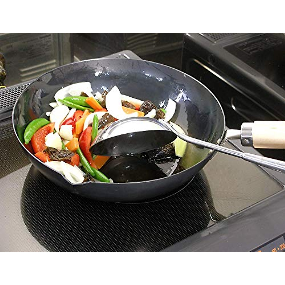 リバーライト(Riverlight) River Light Iron Stir Fry Pot, Old Type, Extreme 11.8 inches (30 cm), Wok