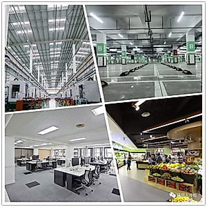 MKUJOO 6pcs 3FT 15W T8 Tube Light White Daylight 6000k T8 LED Bulbs Shop Lights Ballast Bypass G13 Base 3 Foot Milky Cover Fluorescent Tube lamp Replacement AC100-277V(3ft 15w, 6 Pack)